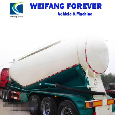 China Cimc 3 Axles Bulk Cement Tank Trailer for sale