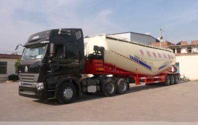 China 2 Axles 30cbm Bulk Cement Tank Semi Trailer, Cement Silo Trailer for sale