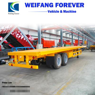 China China Heavy Loading Flat Bed Semi Trailer for sale