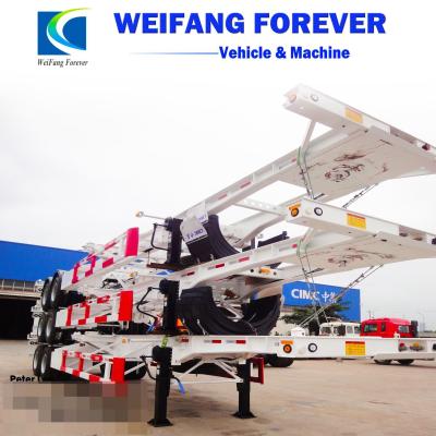 China 3 Axle 40FT Skeleton/Skeletal Type Container Trailer Container Chassis Semi Trailer for sale
