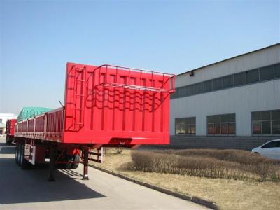 China Weiweifang Forever 40 Feet Flatbed Side Wall Cargosemi Trailer Heavy Truck Trailer Manufacturers 40FT Side Wall Cargo Semi Trailer for sale