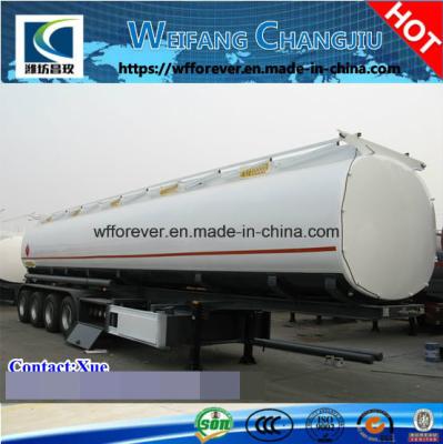 China 42000-45000liter Ellipse Model 3 Axles Tank Semitrailer for sale