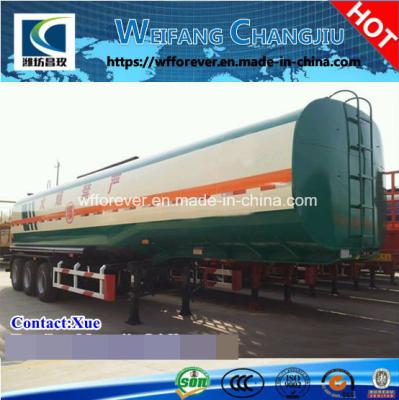 China Heavy Duty 3 Axle Aluminium Alloy Chemical Liquid Tank Semitrailer for sale