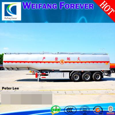 China 3 Axle 45cbm Fuel/ Gasoline/ Petrol Transportation Tanker/Tank Truck Semi Trailer for sale