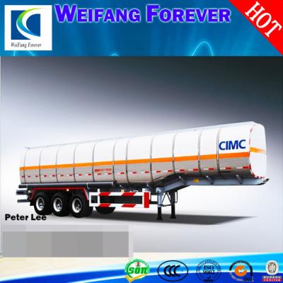 China 3 Axle 40 Cbcm Horizontal Diesel/Gasoline/Kerovene/Crude Oil/Petroleum Liquidtanker Semi Tanker for sale