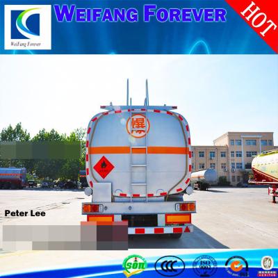 China 42000L Fuel / Oil Tanker Semi Trailer 3 Axle for sale