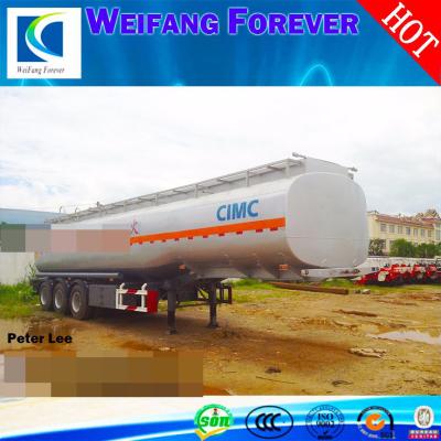 China 45m3 Light- Duty Carbon Steel Petrol/Diesel/Crude Oil Liquid Tanker for sale