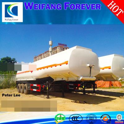 China 30-65cbm Carbon Steel Fuel/Oil/Gasoline/Diesel Tanker Semi Truck Trailer for sale