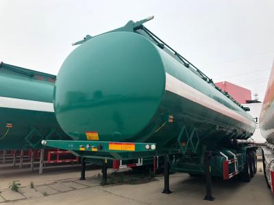 China 3 Axles 45000L / 10000 Gallon Carbon Steel Fuel/Diesel Tanker Truck Trailer with 3 Compartments with Sinotruk HOWO 420HP 6X4 Tractor Truck Trailer for sale