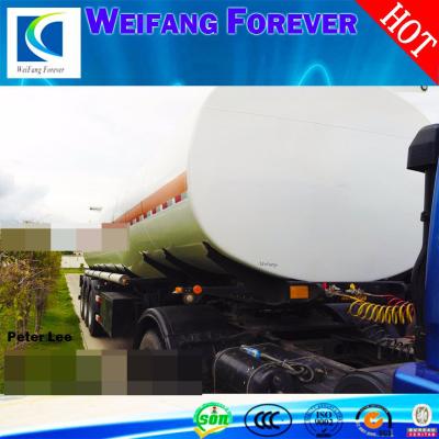 China 50cbm Carbon Steel 3 Axle Fuel Tanker for sale