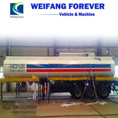 China 3 Axles Tanker Semi Trailer for Edible Oil Transportation for sale