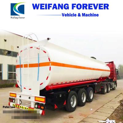 China 3 Axle Fuel/Diesel/Oil/Petrol/Utility Tanker/Tank Truck Tractor Semi Trailer for Sale for sale