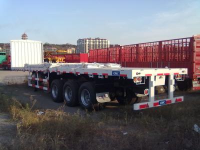 China 40 Tons Drawbar Fence Cargo Trailer, Full Trailer for sale
