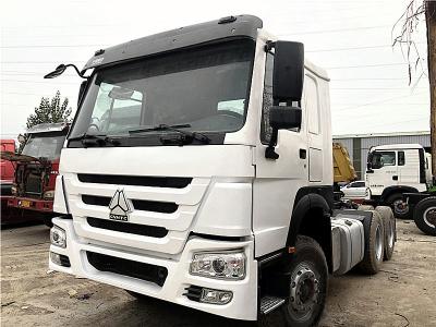 China Factory Price Tractor 6*4 Wheels 371HP Sinotruk HOWO Used Tractor Truck Head Cheap for sale