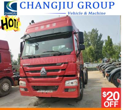 China Used HOWO Tractor Truck LHD Rhd Sinotruck HOWO 6X4, 4X2 336HP, 371HP, 420HP Heavy Duty Used Tractor Truck Tractor Head for Africa Market for sale