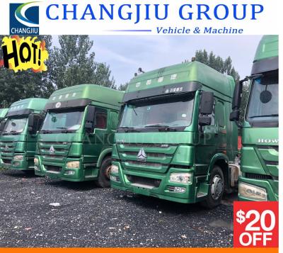 China Used Factory Price 290/336/371/375/420HP Prime Mover Sinotruck Tractor Head Trucks for Sale in Africa for sale