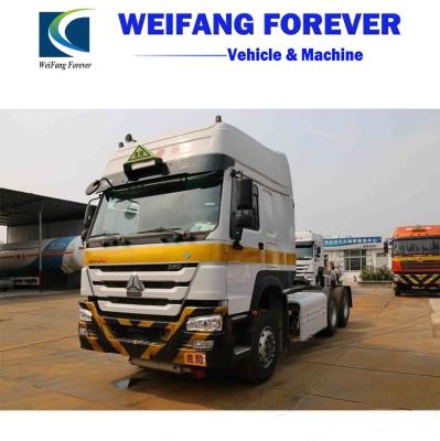 China Sinotruk HOWO 6X4, 4X2 336HP, 371HP, 420HP Heavy Duty Used Tractor Truck for sale