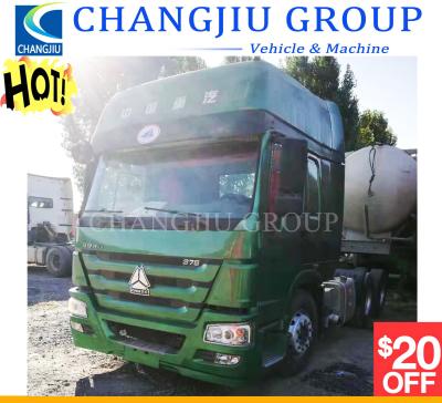 China Used Second Hand Sinotruk HOWO 6X4, 4X2 336HP, 371HP, 420HP Heavy Duty Used Tractor Truck Tractor Head for sale
