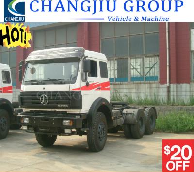 China Low Price 420HP 375HP Used Beiben Tractor Head Tractor Truck 6X4 with Mercedes Benz Technology for Africa for sale
