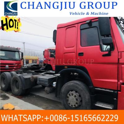 China Used High Cabin Euro 3 6X4 Sinotruk HOWO 41-50 Ton Tractor Truck for Sale for sale