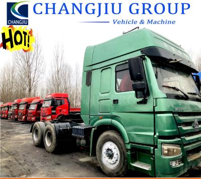 China Hot Sale Used Sinotruk HOWO Tractor Truck, Trailer Trucks Tractor Head Low Price on Sale for sale