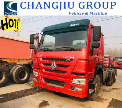 China Fast Selling Excellent Condition Used 375HP Euro3 6X4 Sinotruck HOWO Tractor Head for Sale for sale