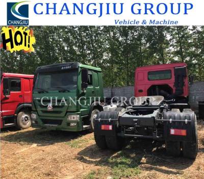 China Sinotruck HOWO Used 336HP 371HP 375HP 10 Wheels 6X4 Tractor Truck Trailer Head Tractor Head for African Market for sale