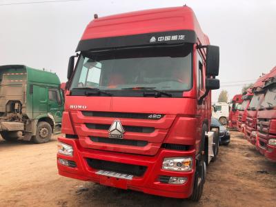 China Good Condition Uzbekistan Kazakhstan10 Wheel 6X4 Used Sinotruk HOWO CNG Natural Gas Truck Trailer Tractor Head Truck for Sale for sale