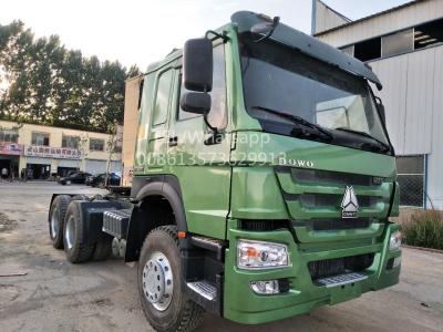 China Cheap Factory Price HOWO Used Tow Truck Tractor 6X4 371 Drive Wheel Trucks Sinotruk Low Sale for sale