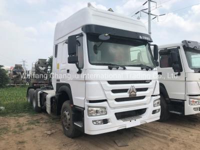 China Original Condition Directly Selling 420HP 10 Wheels 6X4 Used Sinotruck HOWO CNG Tractor Head/ Trailer Head/ Tractor Truck for Uzbekistan Market for sale
