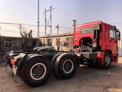 China Cheap Price Famous Brand Used HOWO 2016 Model 10 Wheels 6X4 Tractor Truck for Sales for sale