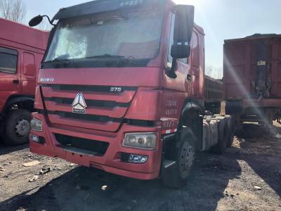 China Good Condition Hot Saling Competitive Price Euro III Diesel 10 Tyres HOWO T7 Used Tractor Truck for Africa Market for sale