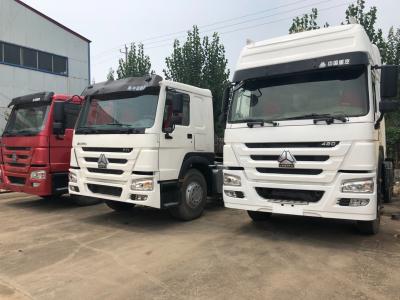 China Used HOWO Brand 2015 Model Excellent Condition Low Price 375HP 10 Wheels Euro III 6X4 35 Ton Used Sinotruck Tractor Truck for Transporting for sale