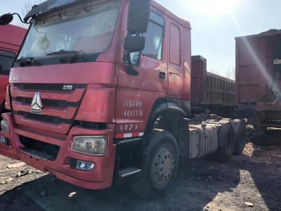 China High Quality Famous Brand Left Hand Drive 371HP Sinotruck HOWO Used Tractor Truck 10 Wheels 2016 Model Trailer Head /Trailer Tractor for sale