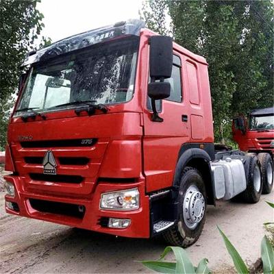 China Excellent Quality Cheap Price Euro III 6X4 375HP Sinotruck HOWO Used Tractor Truck in Africa for sale