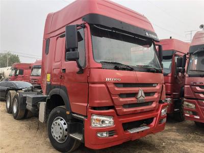 China Sinotruck HOWO Used CNG/LNG Tractor Truck Head Gas Tractor Head Truck 6X4 Low Price for sale