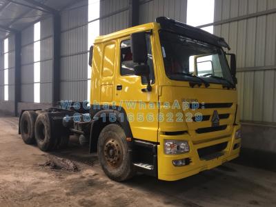 China Hot Sale No Middleman HOWO Used 375HP 2017 Model 6X4 Tractor Head Truck Low Price for African Market for sale