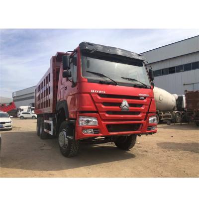 China Hot Sale HOWO Tipper Cheap Price 10 Wheels Euro2 371 Power 6X4 30 Ton off-Road Used Tipper Truck to Lagos in Africa for sale