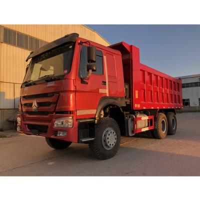 China Sino Truck 2020 Heavy Sand Transport HOWO 6*4 Tipper Trucks Used 375HP Price Duty Used Tipper Truck in Germany for sale