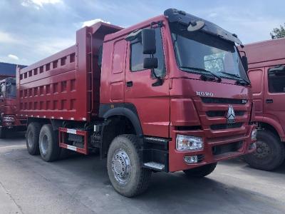 China Heavy Duty Truck HOWO Used Front Tipping Truck 371HP 10 Wheels Dump Truck 6X4 for Sudan for sale