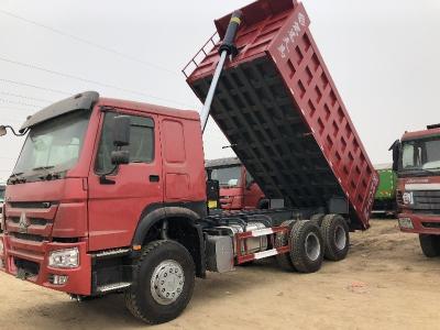 China Working Condition 6X4 Sinotruk Dumper Truck Used HOWO Tipper Trucks Front Tiping for Sale for sale