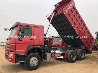 China Original Condition 30 Ton Used HOWO Dump Truck Factory Price 6X4 10 Wheeler 371HP Tipper Truck for Transportation for sale
