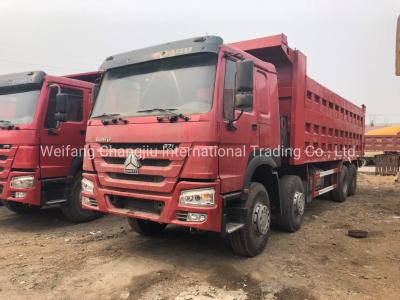 China Hot Selling Famous Brand Heavy Duty 371HP 12 Wheels 8X4 Sinotruck HOWO Tipping Truck Used Dump Truck / Dumper / Tipper in Stock for sale