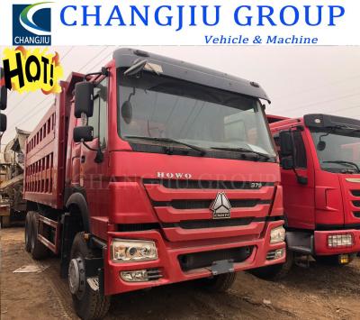 China Excellent Quality 371HP 6X4 Left Hand Drive Sinotruk HOWO Used Dump Trucks for African Market for sale