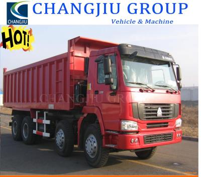 China Chinese Manufacture High Quality Sinotruck HOWO 351-450HP 41-50t 8X4 Used Dumping Truck with Low Price for sale