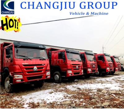 China Low Price Excellent Condition Used HOWO Dump Truck Tipper for Africa for sale