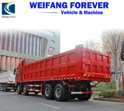 China Good Condition Used HOWO Dump Trucks Tipper 375HP 8X4 with Best Price for sale