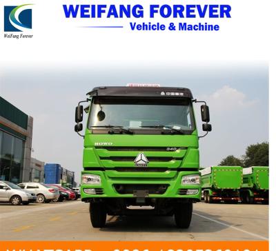 China Used 400HP HOWO 10 Wheels Dump Truck Tipper 6X4 with Good Condition for Africa for sale