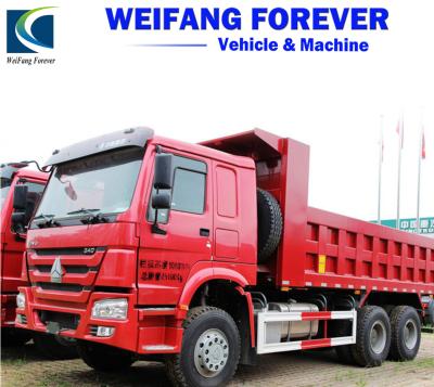 China Low Price Used 10 Wheels HOWO Tipper Truck 6X4 with Good Condition for sale