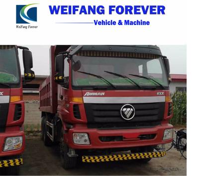 China Foton Auman 380HP 6X4 Dump Truck 2015 Year 20000km with Good Condition for sale